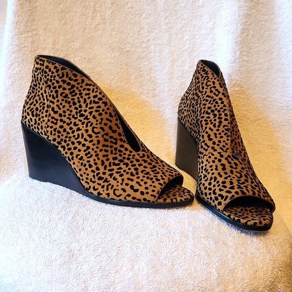 1. State | Shoes | State Leopard Print Wedges | Poshmark